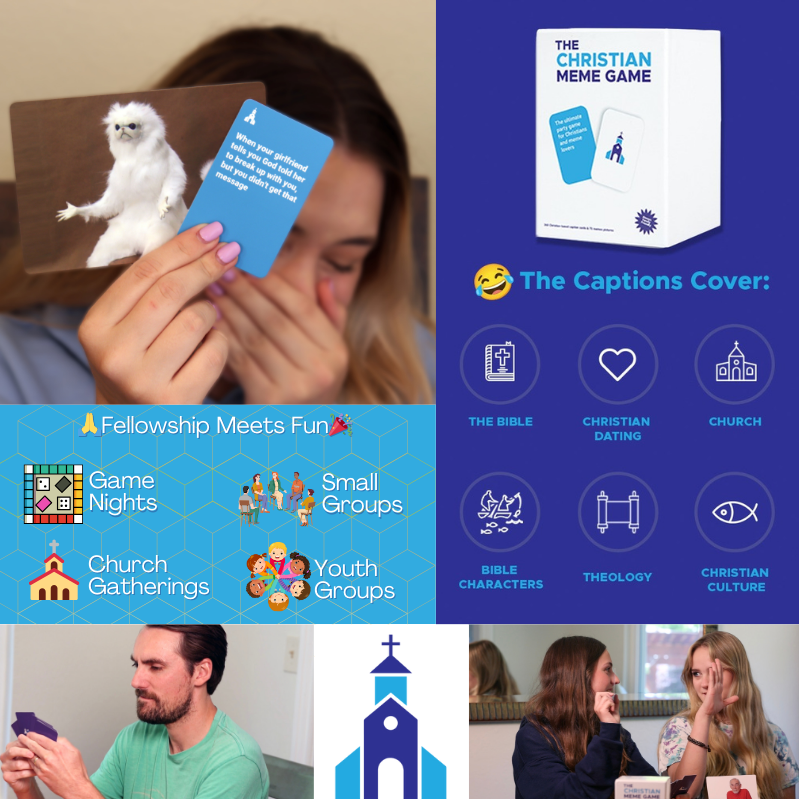 The Original Christian Meme Game - The Fun Christian Board Game – The ...